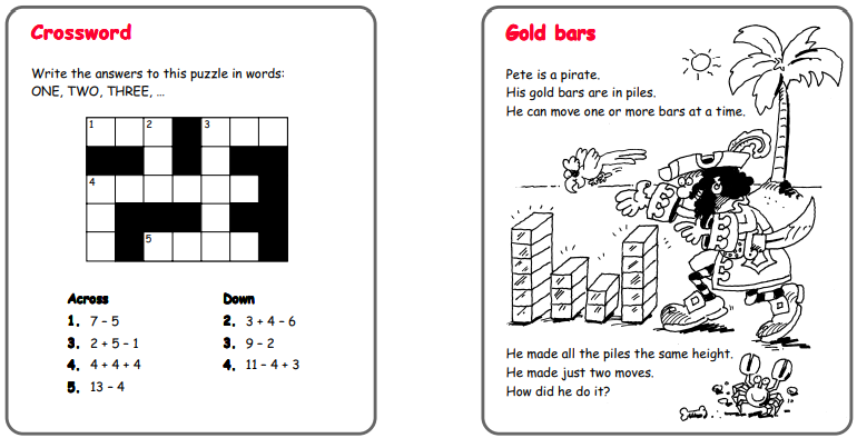 Y1 & Y2 National Numeracy Strategy Problem Solving Challenges – Maths ...